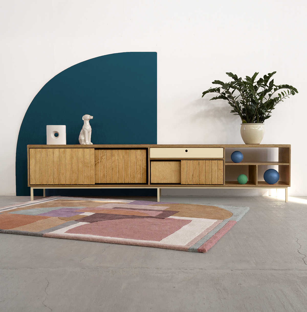 FRATT.unit | tv cabinet - Wood Republic